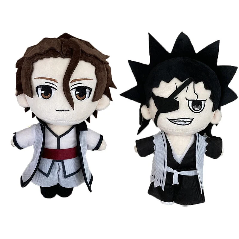 20cm-BLEACH-Plush-Doll-Aizen-Sousuke-Zaraki-Kenpachi-Plushies-Toy-Anime ...