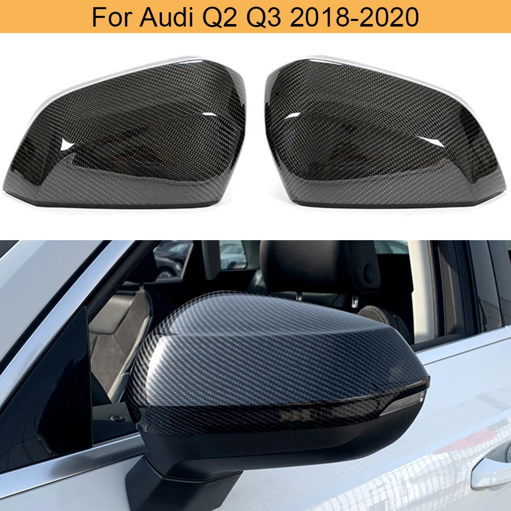 Car-Rear-View-Mirror-Covers-Caps-for-Audi-Q2-Q3-2018-2020-Side-Rearview ...