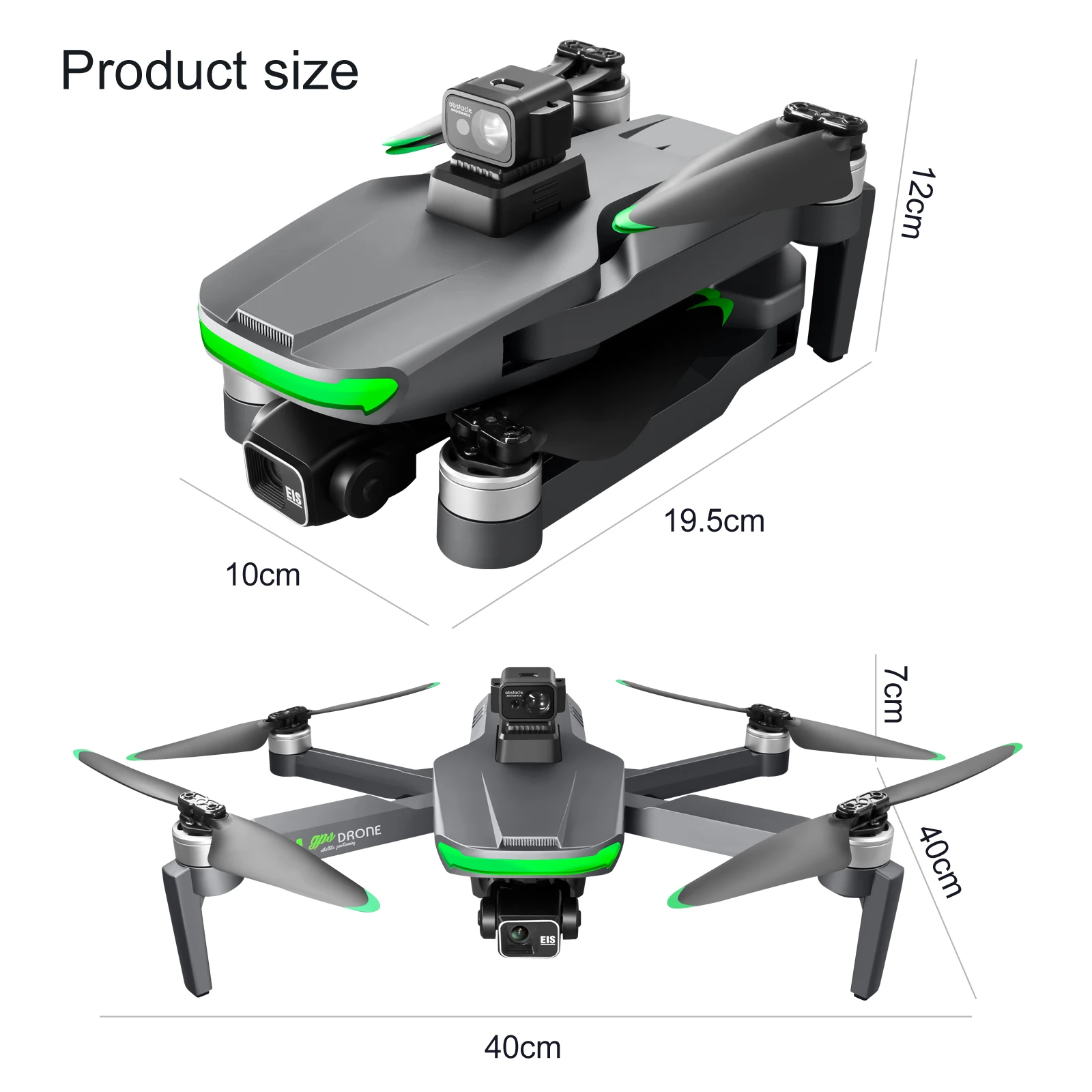 S155 Pro GPS Drone - 8K HD Camera 5G WIFI FPV Aerial Photography 3-Axi ...