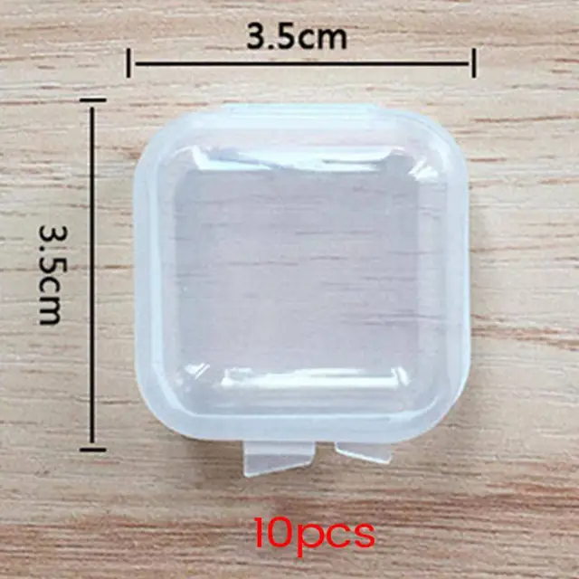 Storage Box Mini Translucent Plastic Box Packing Box Storage Box ...