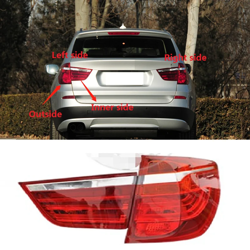 For BMW X3 F25 20 28i 30i 35 2011-2016 Rear Tail Light Stop Brake ...
