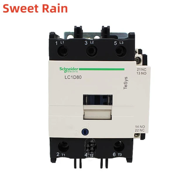 Genuine Schneider AC Contactor LC1D80 AC220V LC1-D80M7C, 44% OFF