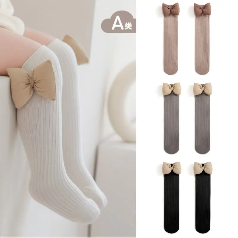 Autumn-New-Baby-Girls-socks-Long-Socks-Kids-Knee-high-Lengths-Soft ...