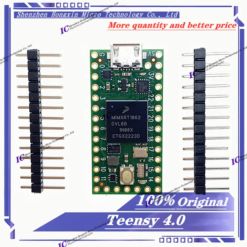 1pcs-LOT-Teensy-4-0-DEV-15583-600MHz-iMXRT1062-microcontroller-New ...