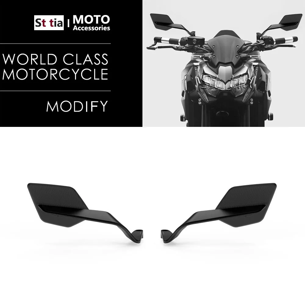 Motorcycle Side View Mirror For Kawasaki Z1000 Z900 Z800 Z750 Z650 Z400 ...
