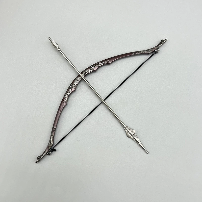 Artemis Silver Bow And Arrow
