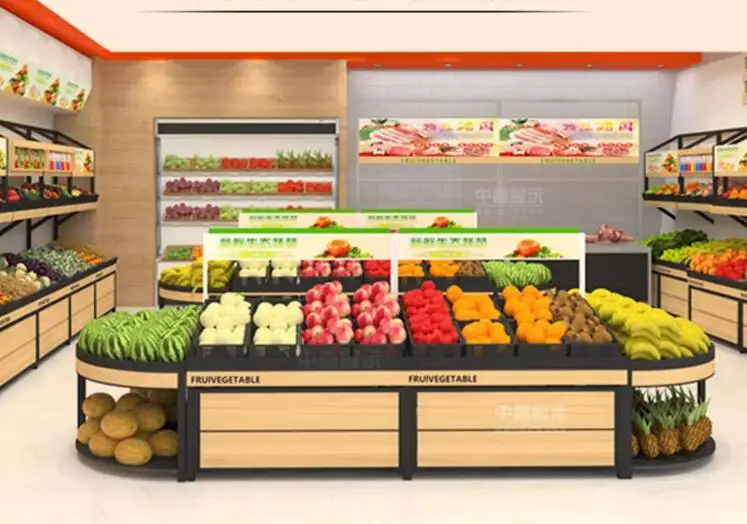 Supermarket-fruit-store-shelves-vegetable-display-racks-convenience ...