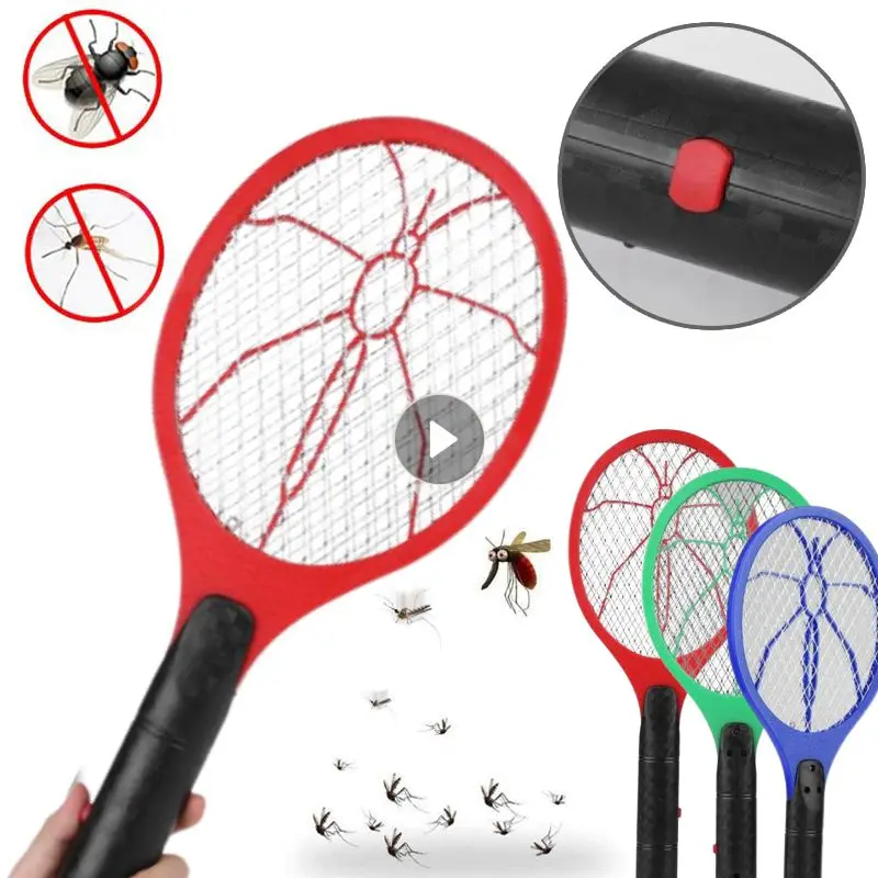 Electric-Mosquito-Racket-Killer-Electric-Fly-Swatter-Fryer-Flies ...