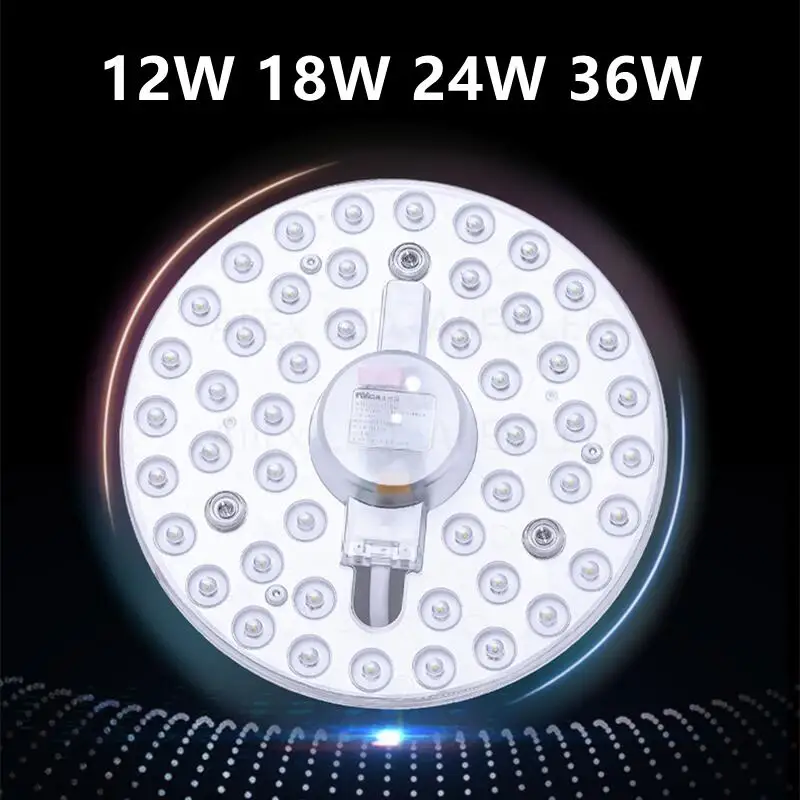 36W-24W-18W-12W-NEW-LED-Ring-PANEL-Circle-Light-LED-Round-Ceiling-board ...