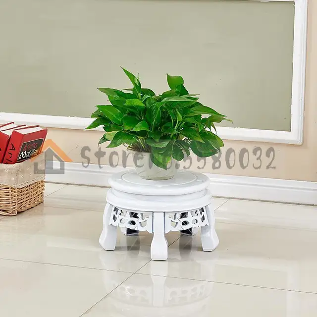 Plastic Plant Stand Flower Stands Multi-layer Pot Rack Single Antique ...