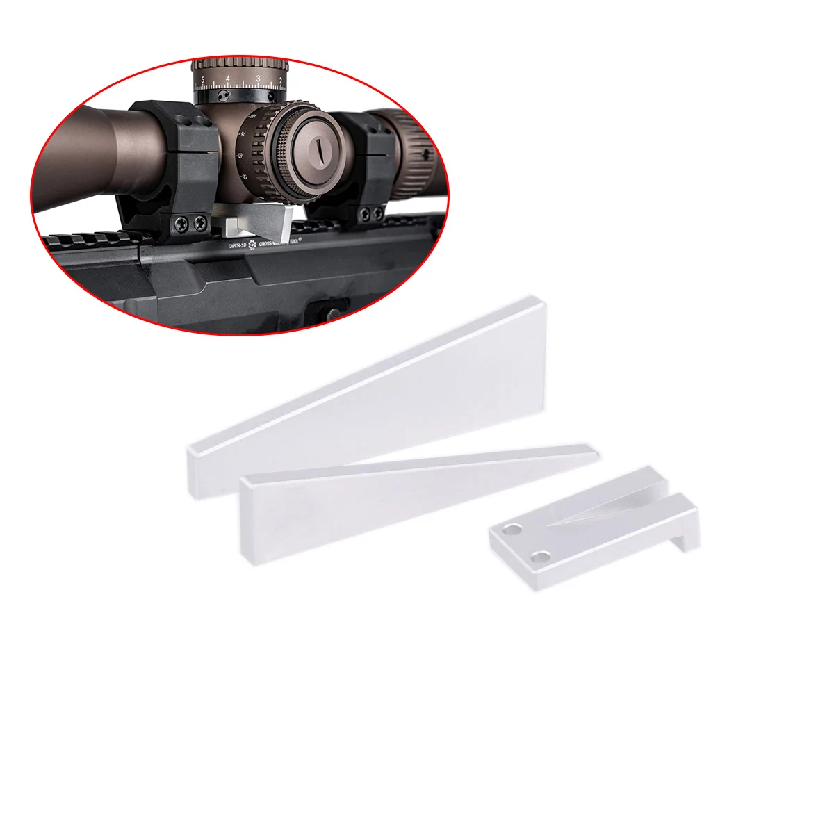 Tactics Optic Vertical Leveler Combo Tactical Aluminum Hunting Rifle ...