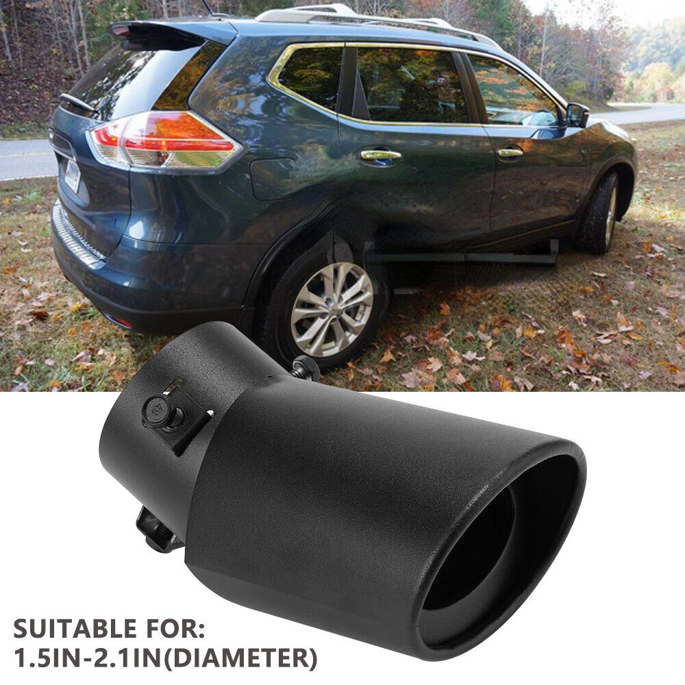 LAICY For Nissan Rogue 08-20 2" Car Rear Curved Exhaust Pipe Tail ...