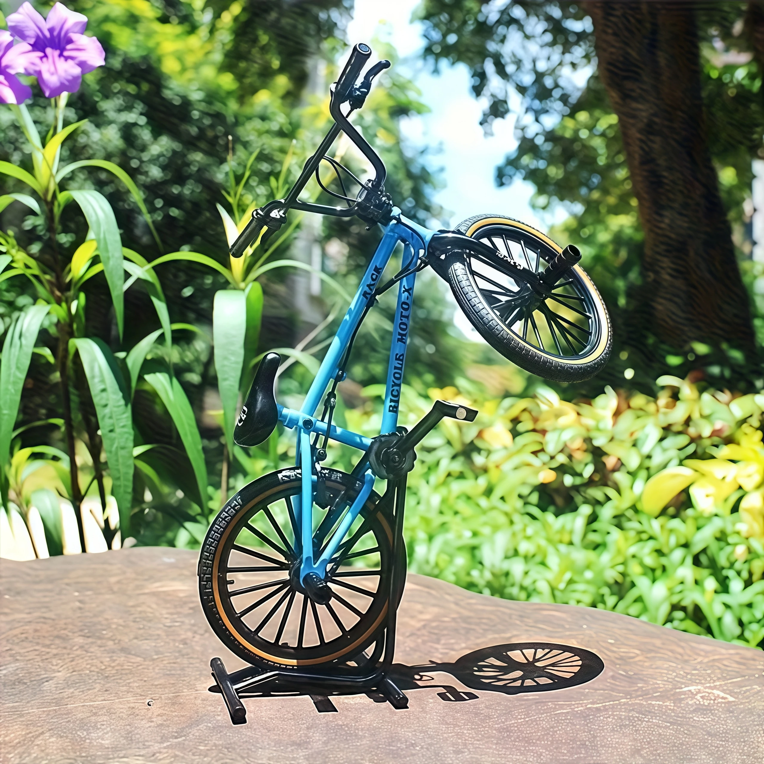 Premium 1/8 scale mini BMX finger bike - cast aluminum alloy ...