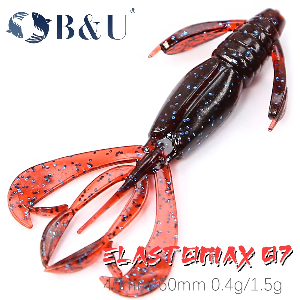 B-U-Floating-Crazy-Flapper-Fishing-Soft-Lure-Jig-Wobblers-Swimbait ...