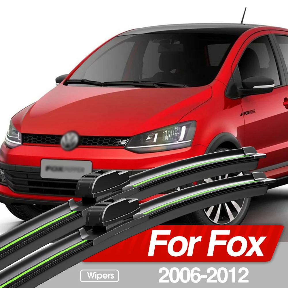 For Volkswagen VW Fox 2006-2012 Front Windshield Wiper Blades 2pcs ...