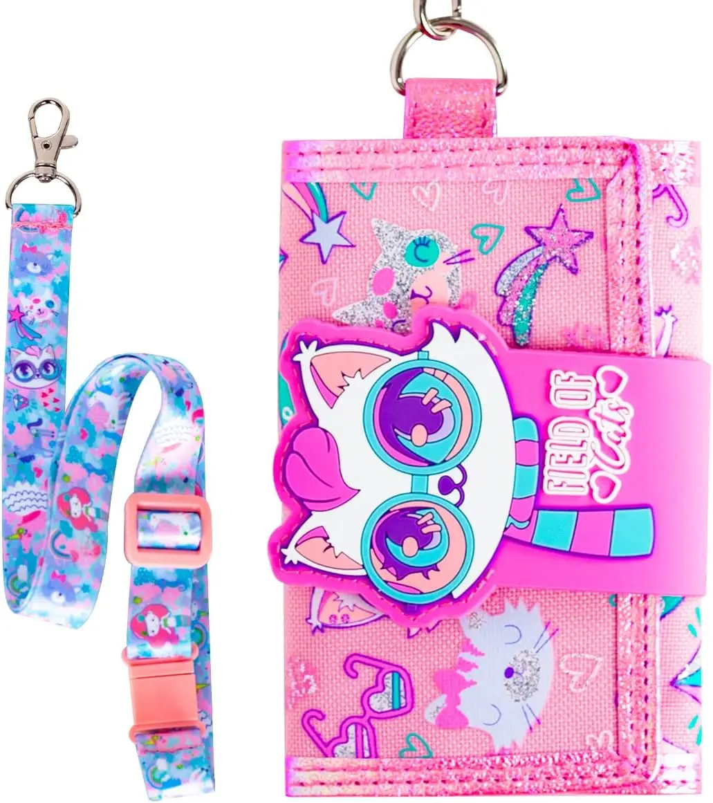 Kids-Wallet-for-Boys-Ages-4-18-Trifold-Youth-Wallet-with-Lanyard ...