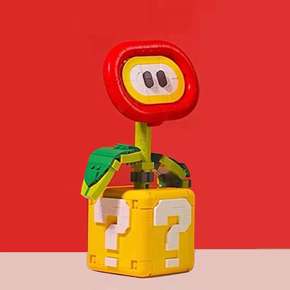Miniso-Super-Mario-Chomper-Flower-Display-Tree-Bouquet-Home-Decoration ...