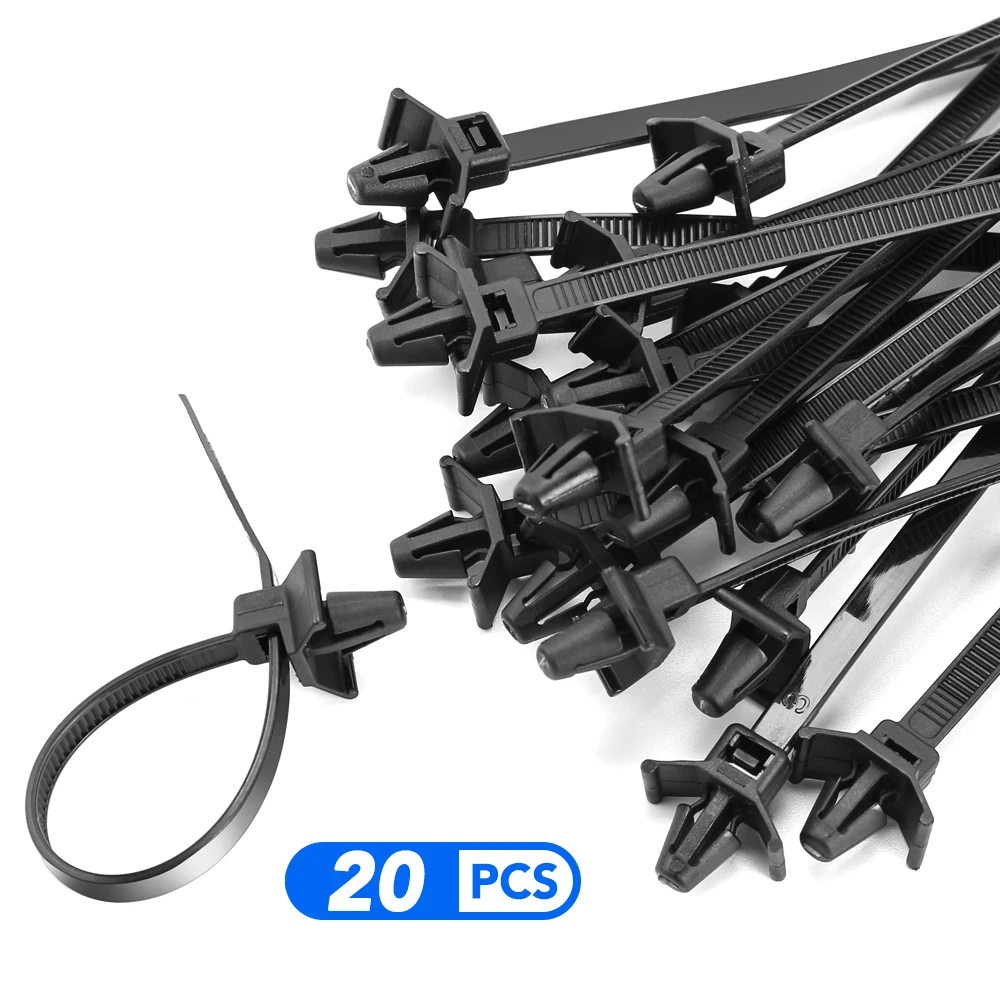 NEW-Car-Wire-Harness-Fastener-Cable-Ties-for-Jaguar-XF-XFL-XE-XJ-XJL-F ...