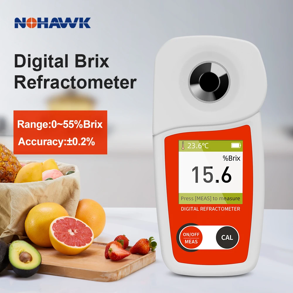 Digital Brix Refractometer Flagfront: Accurate Sugar Measurement for ...