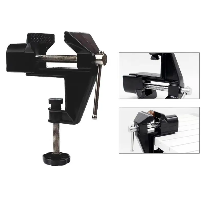 Mini Table Clamp 360 Degree Rotation Portable Work Bench Vise Small ...