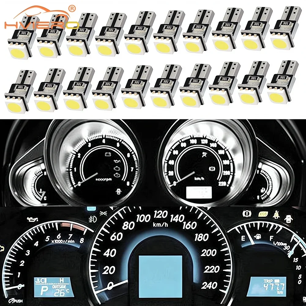 20Pcs-T5-5050-1smd-Instrument-Lights-DC-12V-Dashboard-Interior-Light ...