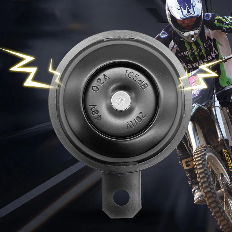 Universal-Motorcycle-Horn-Speakers-Electric-Horn-Kit-12V-1-5A-105db ...