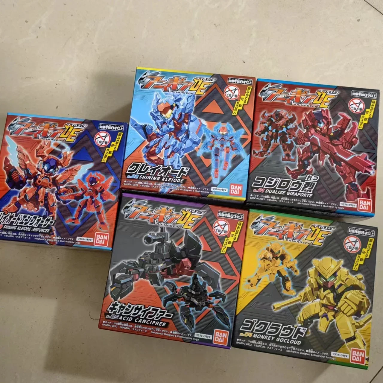 Genuine-ANIMAGEAR-Deformable-Robot-DE-03-3rd-Bullet-Animal-Mecha ...