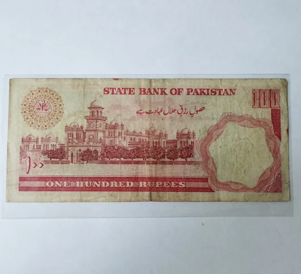Pakistani Currency Notes 100
