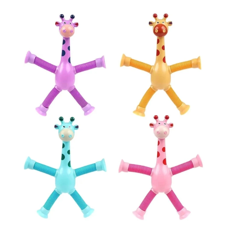 Suction Cup Telescopic Tube Giraffe Stretch Tube Giraffe Decompression ...