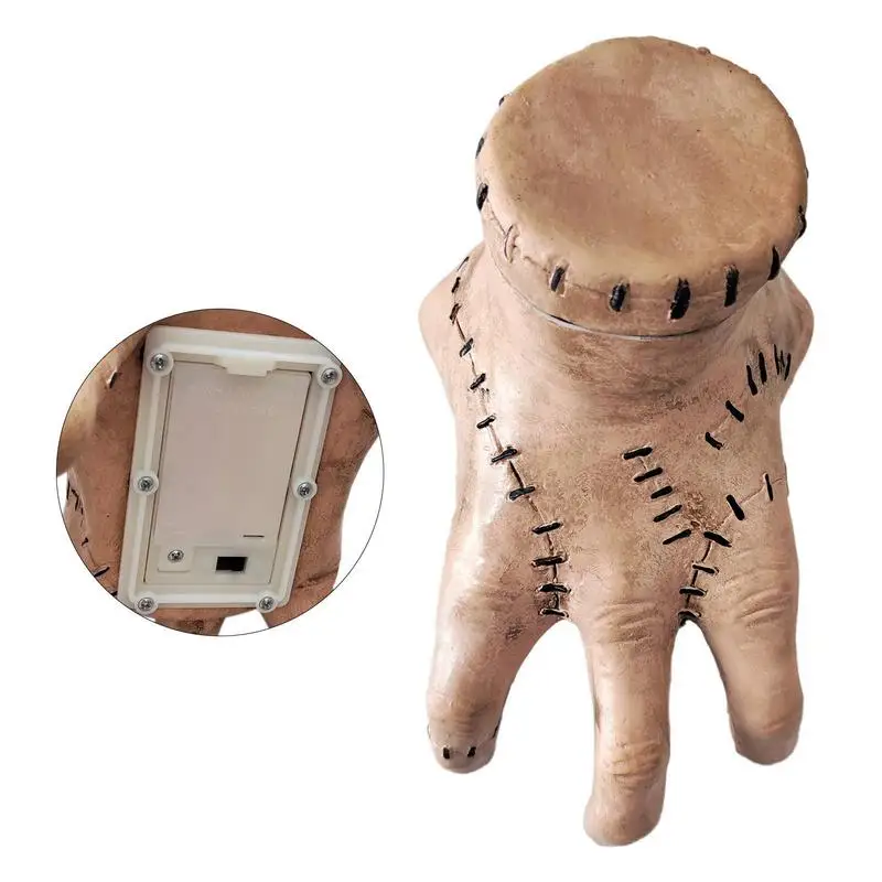 Thing-Electric-Hand-Wednesday-Addams-Pet-Halloween-Decor-Latex-Real ...