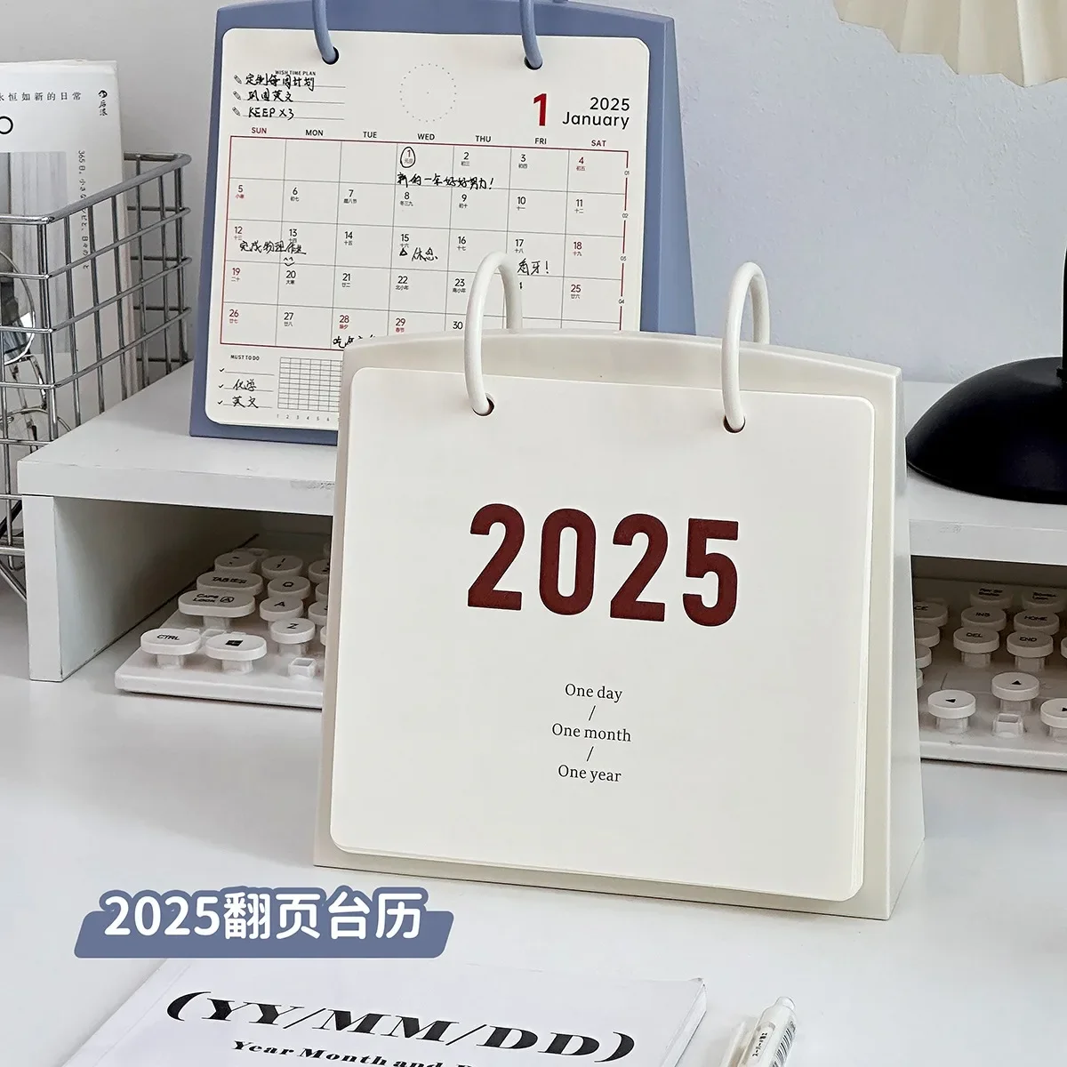 Flip Calendar 2025 Creative Desktop Calendar Ins Office Desktop Decor ...