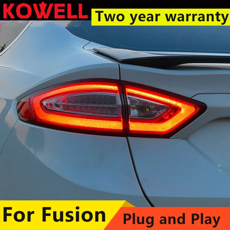 4-Pieces-For-FORD-Fusion-Titanium-Mondeo-LED-Tail-Lamp-2014-2015-2016 ...