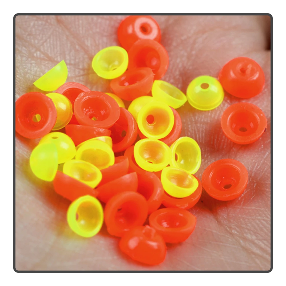 Abs-Plastic-Hemispheric-Anti-Collision-Bead-Fish-Floating-Hole ...