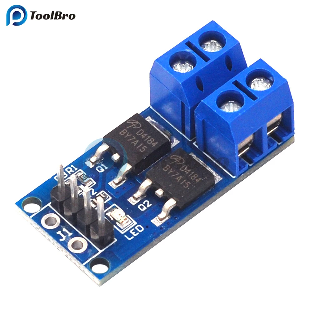 5PCS 400W 15A High Power MOSFET PWM Motor Speed Controller DC 5V 36V ...
