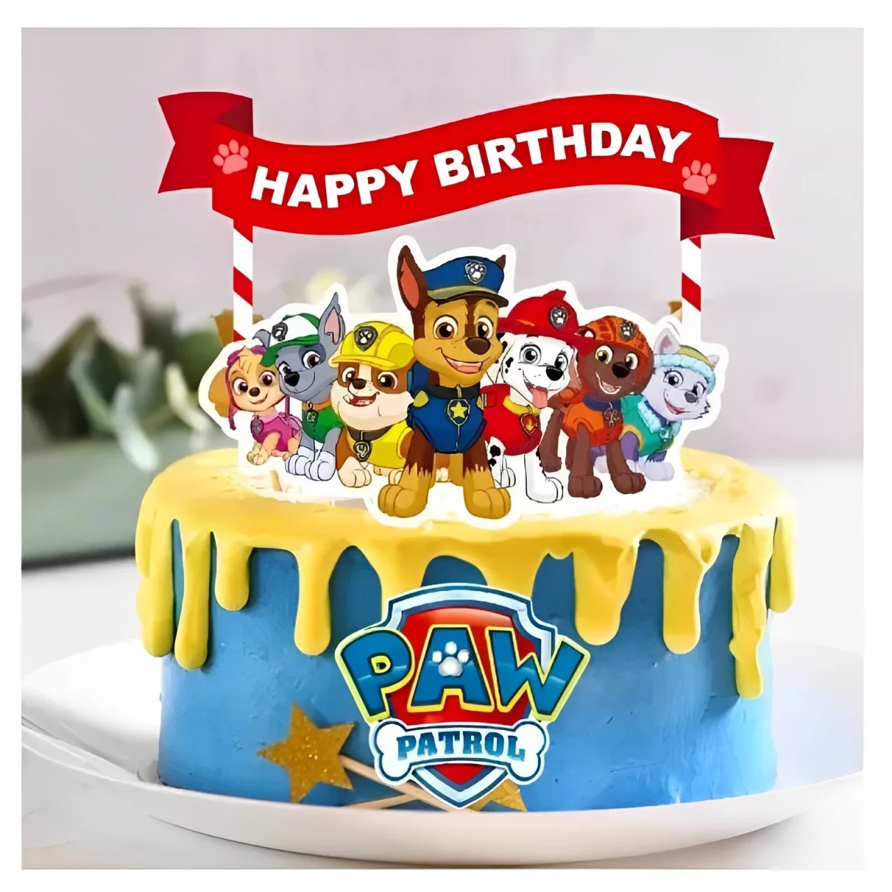 Le set de décoration de gâteau Paw Patrol : la solution idéale pour les ...