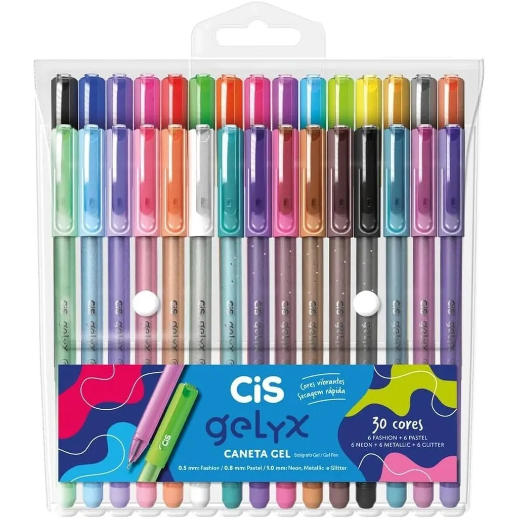 Gelyx Gel Pen 30 Colors Cis - AliExpress 21