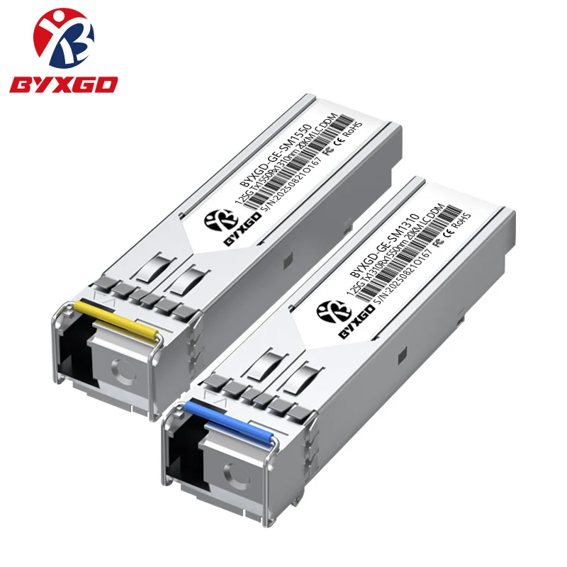 BIDI LC 1.25G SFP Optical Module Adaptive Rate SFP Fiber Optic ...