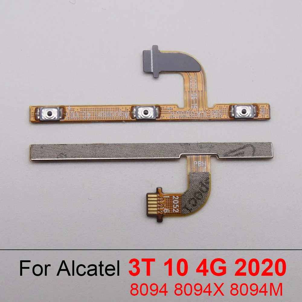1pc For Alcatel 3T 10 4G 2020 8094 8094X 8094M Power Volume Button Side ...