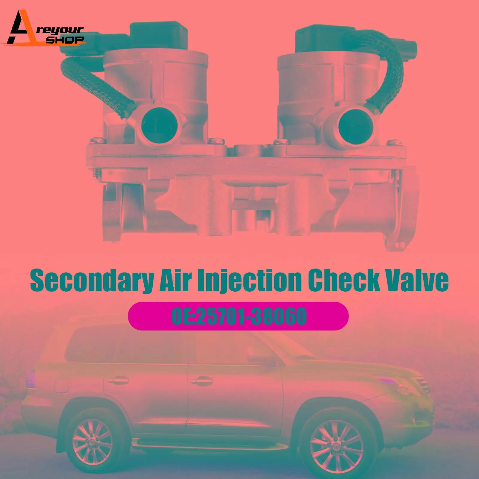 Areyourshop-Secondary-Air-Injection-Check-Valve-for-Toyota-Tundra-Land ...