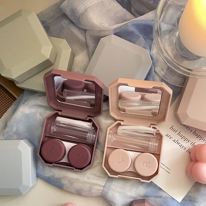 Women-2023-New-Contact-Lenses-Box-Easy-Carry-Mirror-Lenses-Box ...