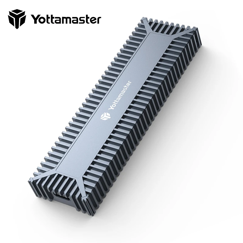 Yottamaster M.2 NVMe SSD 인클로저, USB 3.1 Gen 2 10 Gbps 초고속 UASP 2TB Max ...