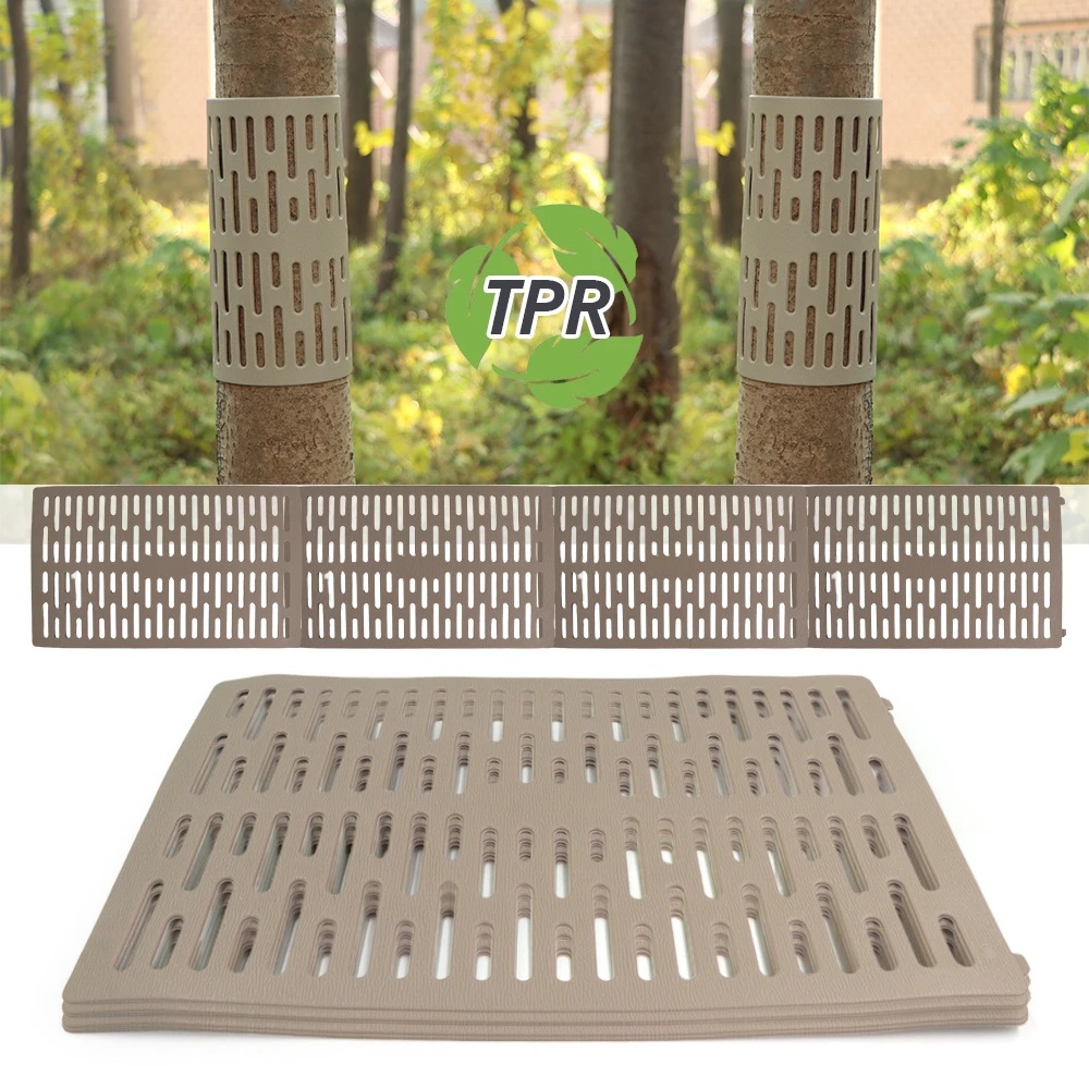 20x33-5cm-Tree-Trunk-Protection-TPR-Guard-Sleeve-Adjustable-Plant-Bark ...