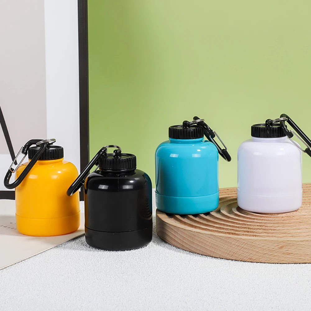 Portable-Protein-Powder-Bottle-With-Whey-Keychain-Health-Funnel ...