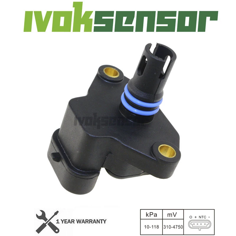 Intake Air Manifold Absolute Boost Pressure MAP Sensor For Land Rover ...