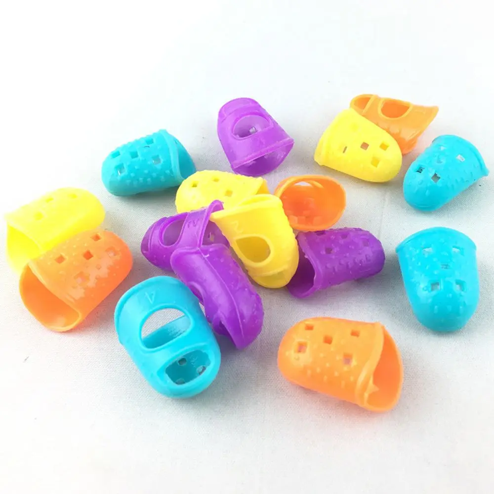 4Pcs-Set-Fingertip-Cover-Press-Silicone-Needlework-Finger-Protector ...