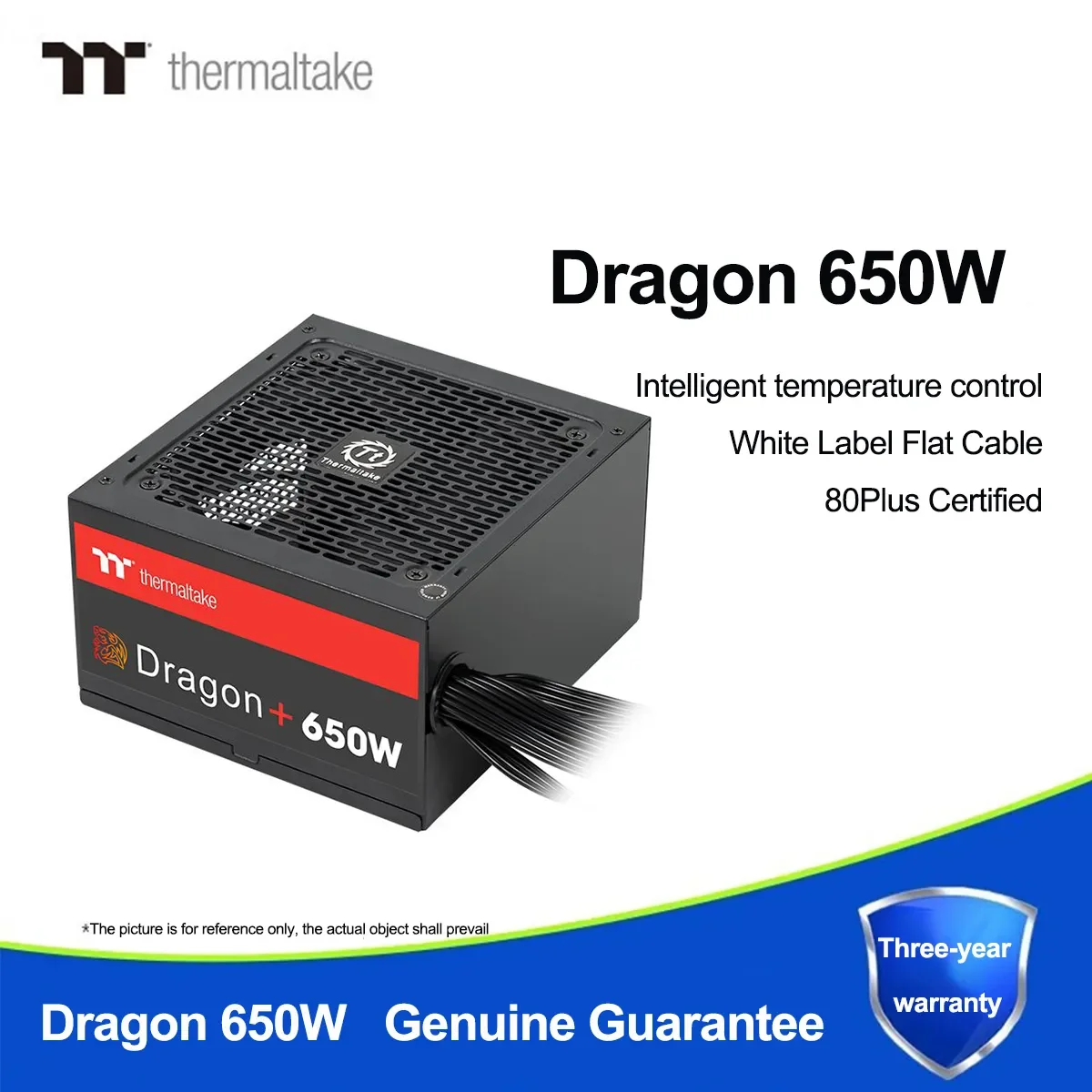 Thermaltake-Dragon-Series-650W-Power-Supply-80-Plus-White-Certified ...