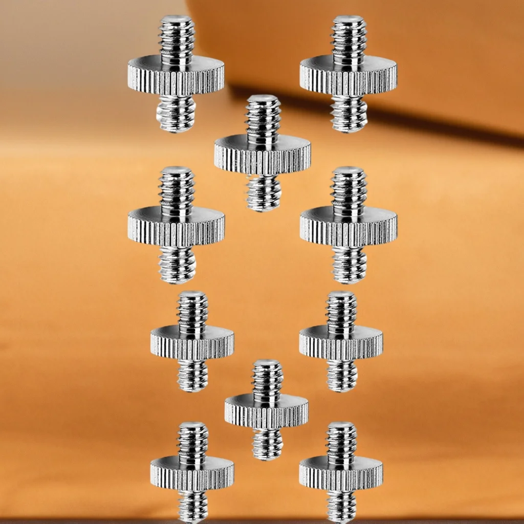 1/4" Male to 1/4" Male Threaded Metal Adapter 1/4 Inch Double Male ...