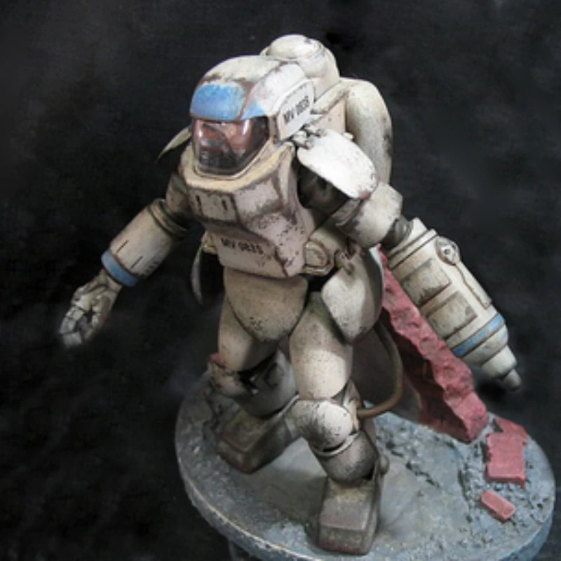 1-20-Die-cast-Resin-Diagram-Model-Assembly-Kit-Armed-Mecha-Mecha-Model ...