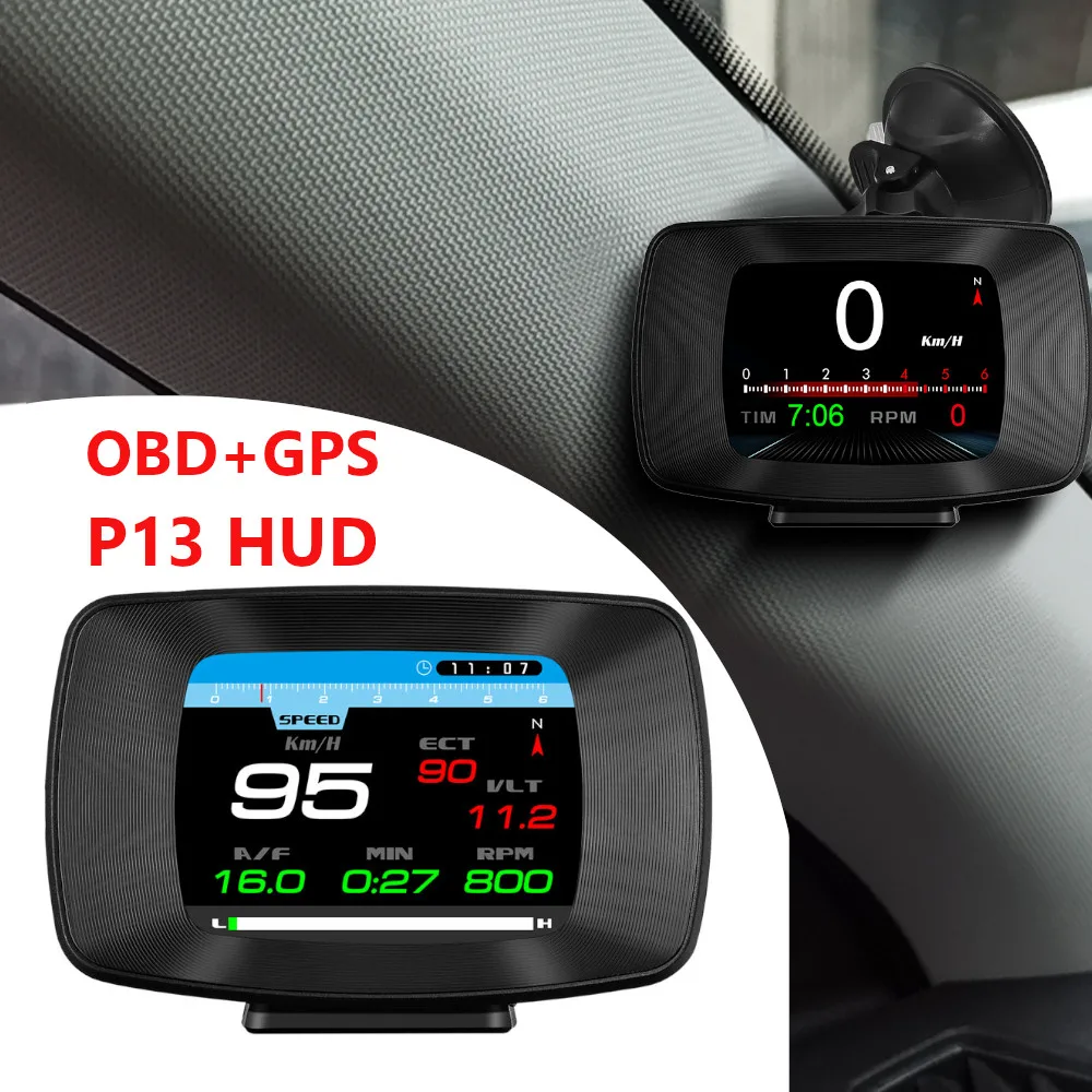 Hd-p10-p13-obd2-gps-hud-auto-head-up-display-digitaler-tachometer-auto ...