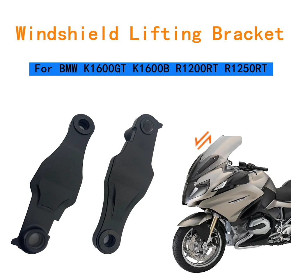 Moto Adjustable Windshield Windscreen Lifting Rising Bracket Holder ...